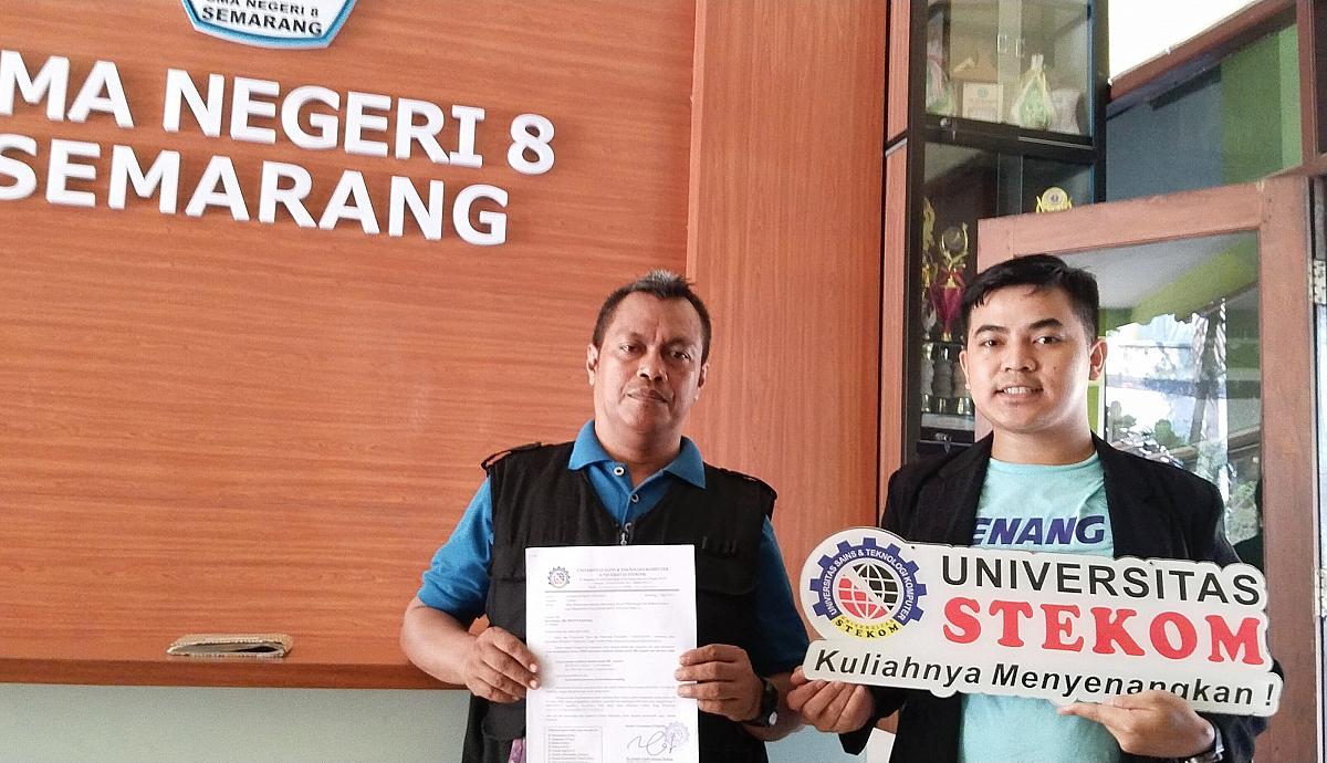 Mou Dan Misi Edukasi Universitas Stekom Di Sman 8 Semarang Kenalkan ...