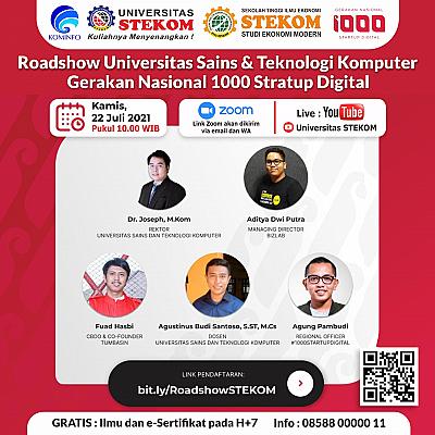 Roadshow Pre Event Gerakan Nasional 1000 Startup 2021 Hadir Kembali ...