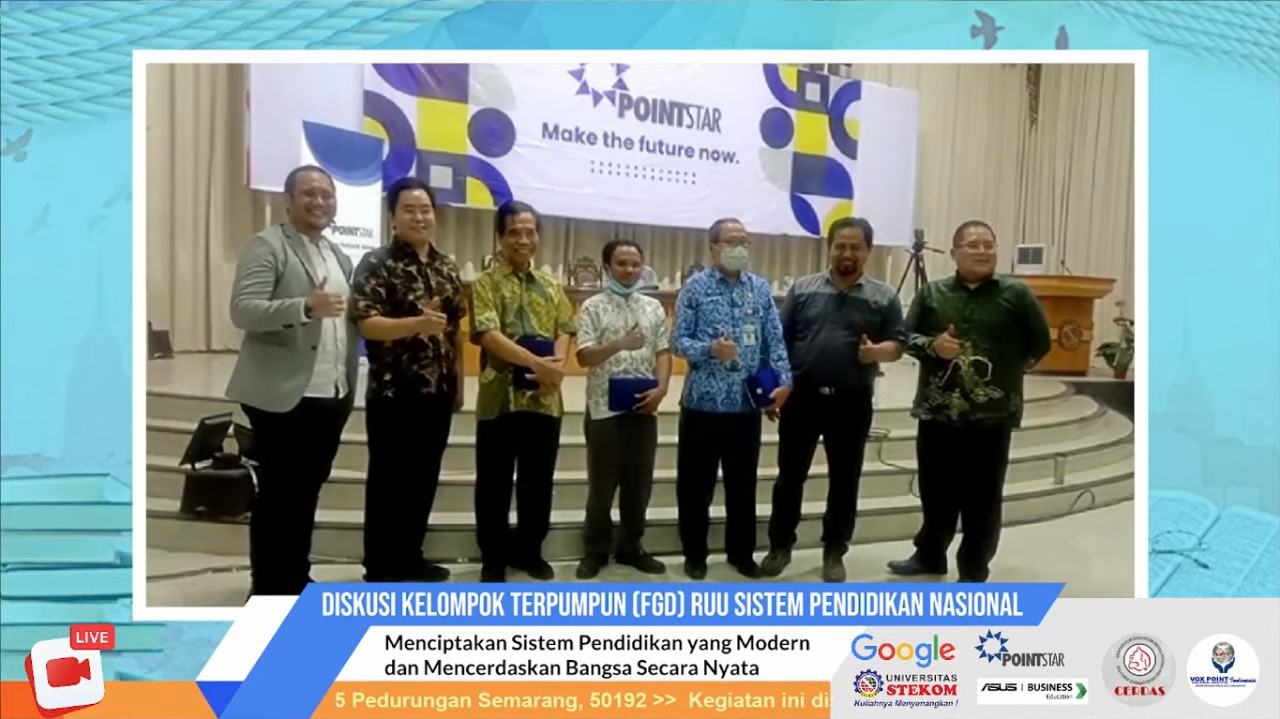 Diskusi Kelompok Terpumpun (FGD) RUU Sistem Pendidikan Nasional ...