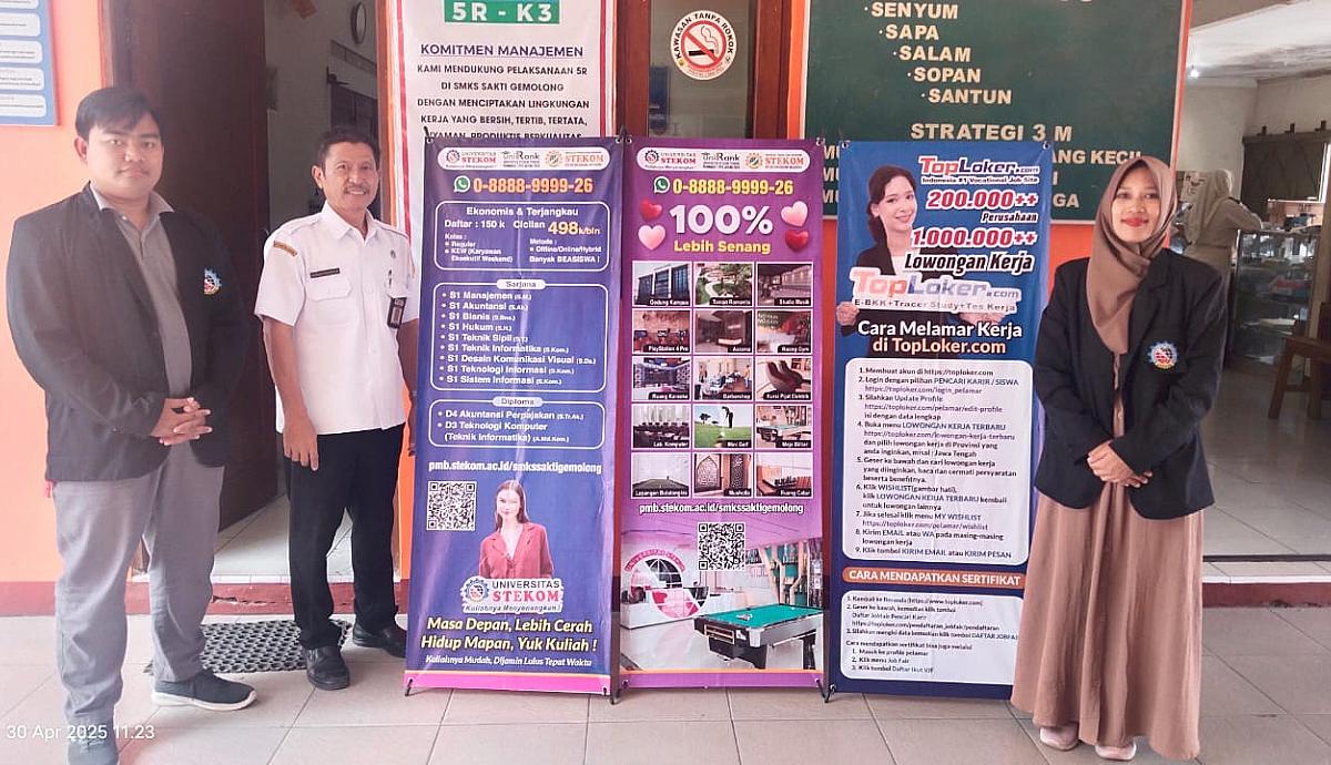 Universitas Stekom Dan Toplokercom Kunjungi Smk Sakti Gemolong Sragen ...