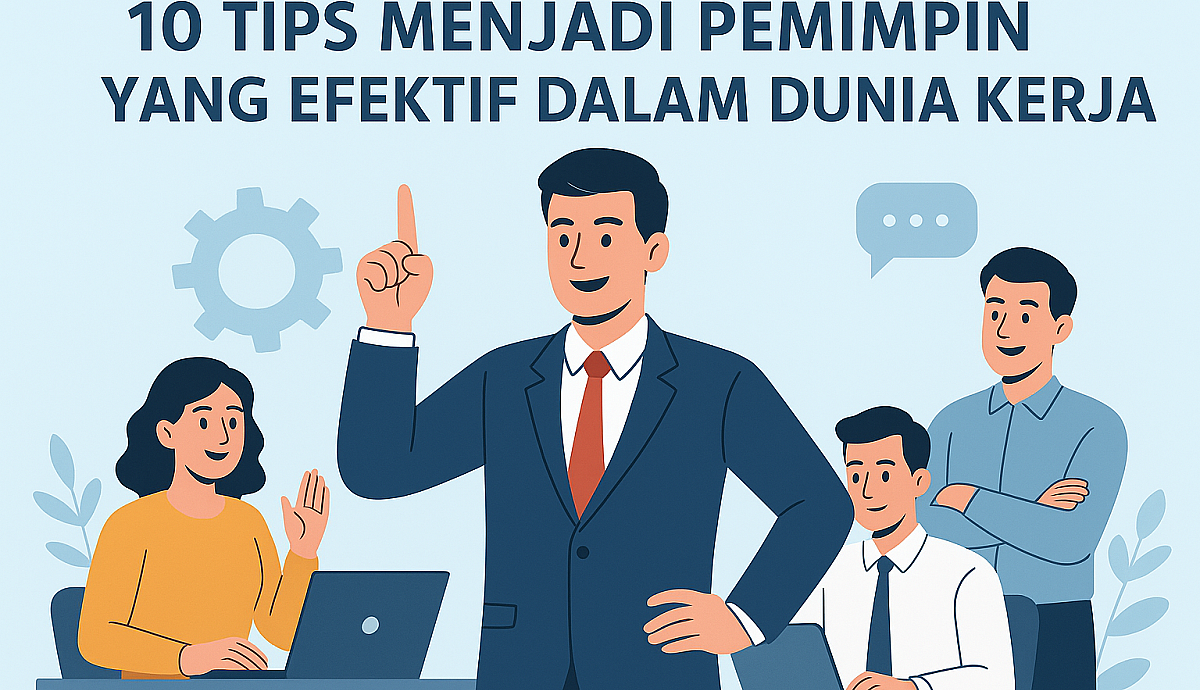 10 Tips Menjadi Pemimpin Yang Efektif Dalam Dunia Kerja