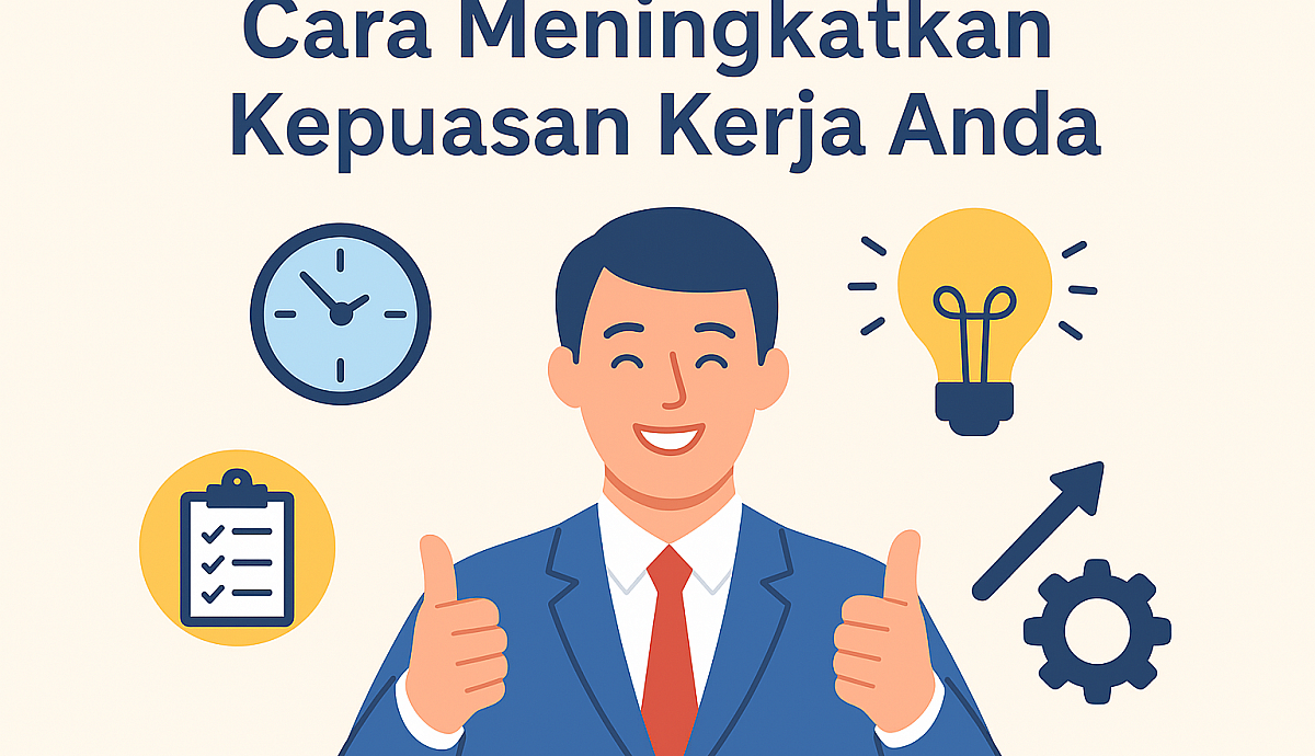 Cara Meningkatkan Kepuasan Kerja Anda