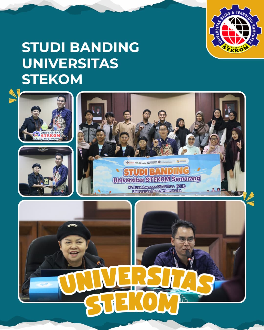 Universitas STEKOM Perkuat Komitmen Inklusi Melalui Studi Banding ke ...