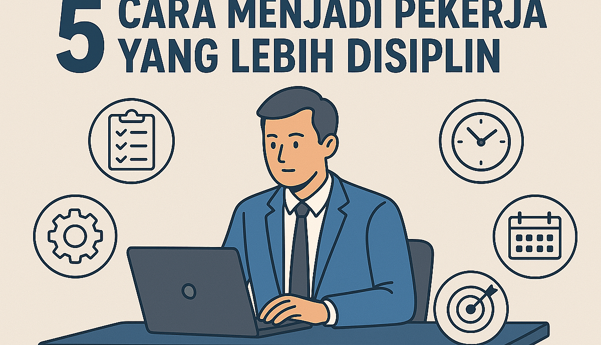 5 Cara Menjadi Pekerja Yang Lebih Disiplin