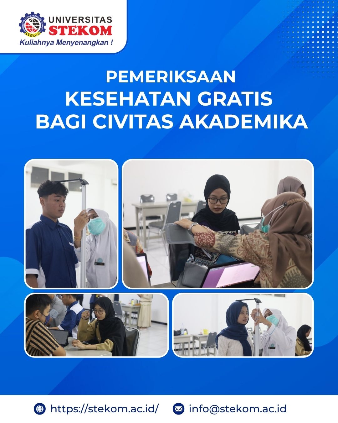 Universitas STEKOM dan Puskesmas Plamongan Sari Semarang Laksanakan ...