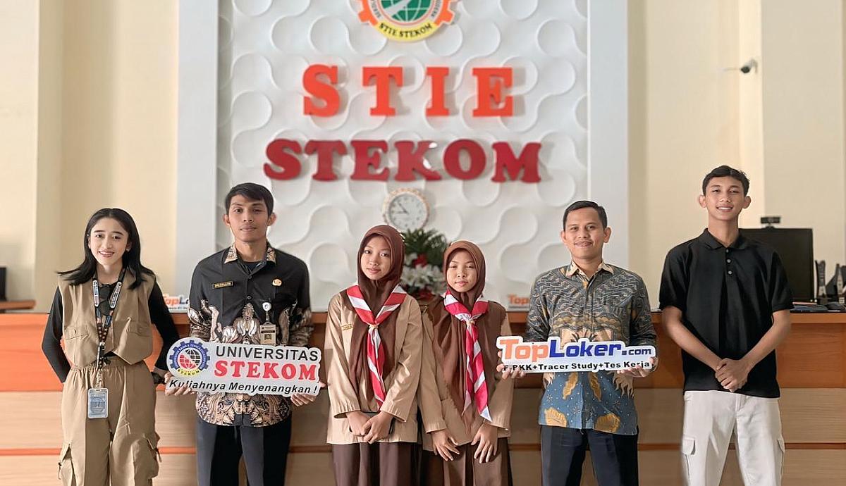 Toplokercom Jembatani Siswa Smkn 1 Miri Sragen Magang Di Stie Stekom