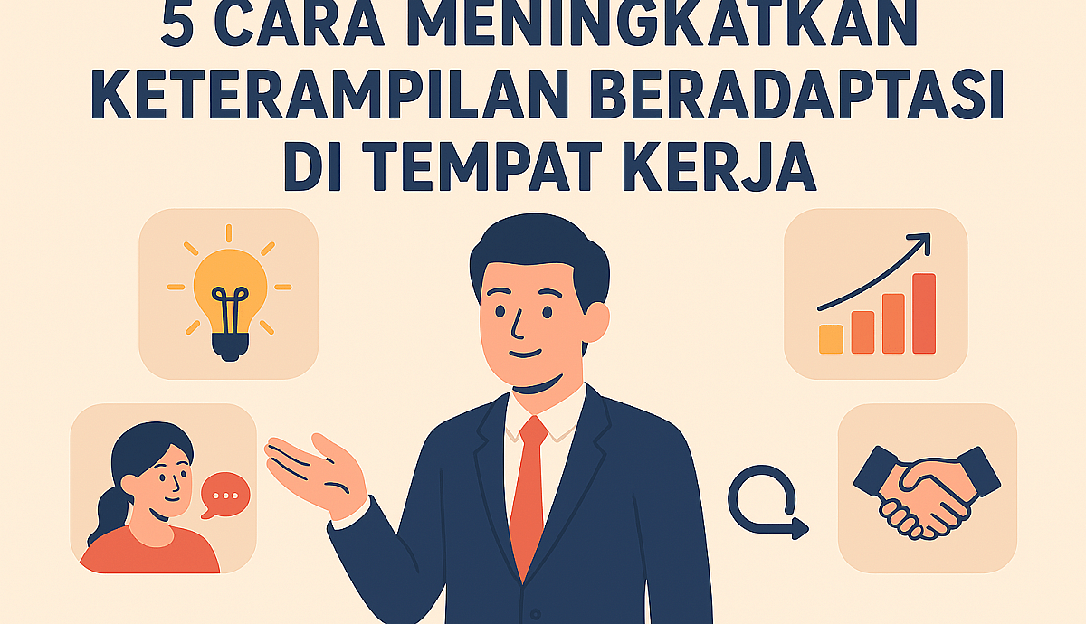 5 Cara Meningkatkan Keterampilan Beradaptasi Di Tempat Kerja