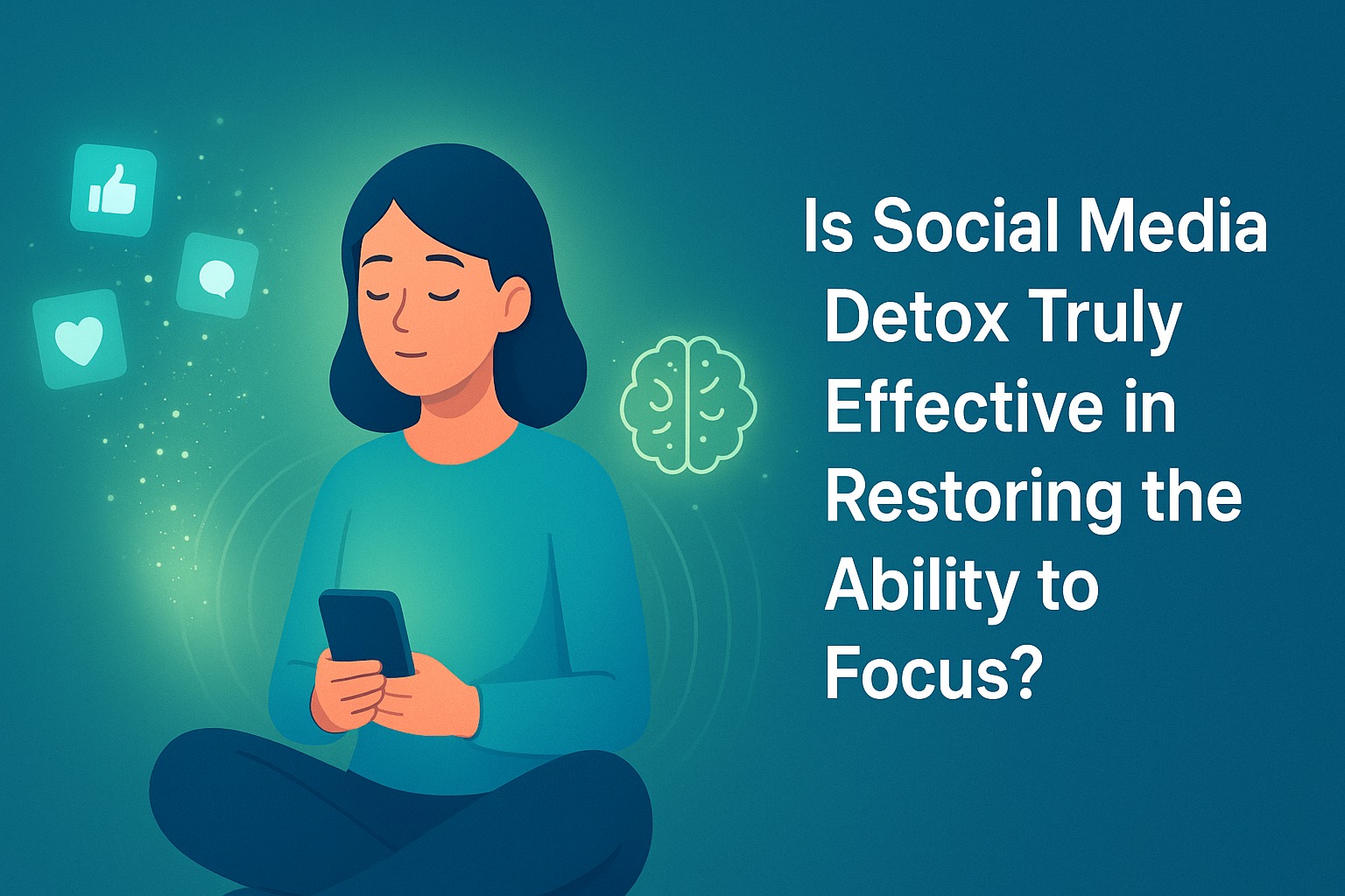 Is Social Media Detox Truly Effective in Restoring the Ability to Focus?