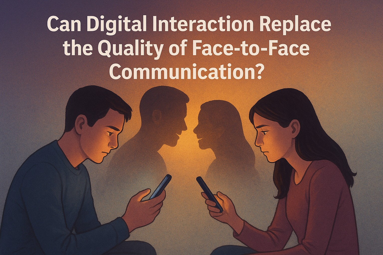 Can Digital Interaction Replace the Quality of Face-to-Face Communication?