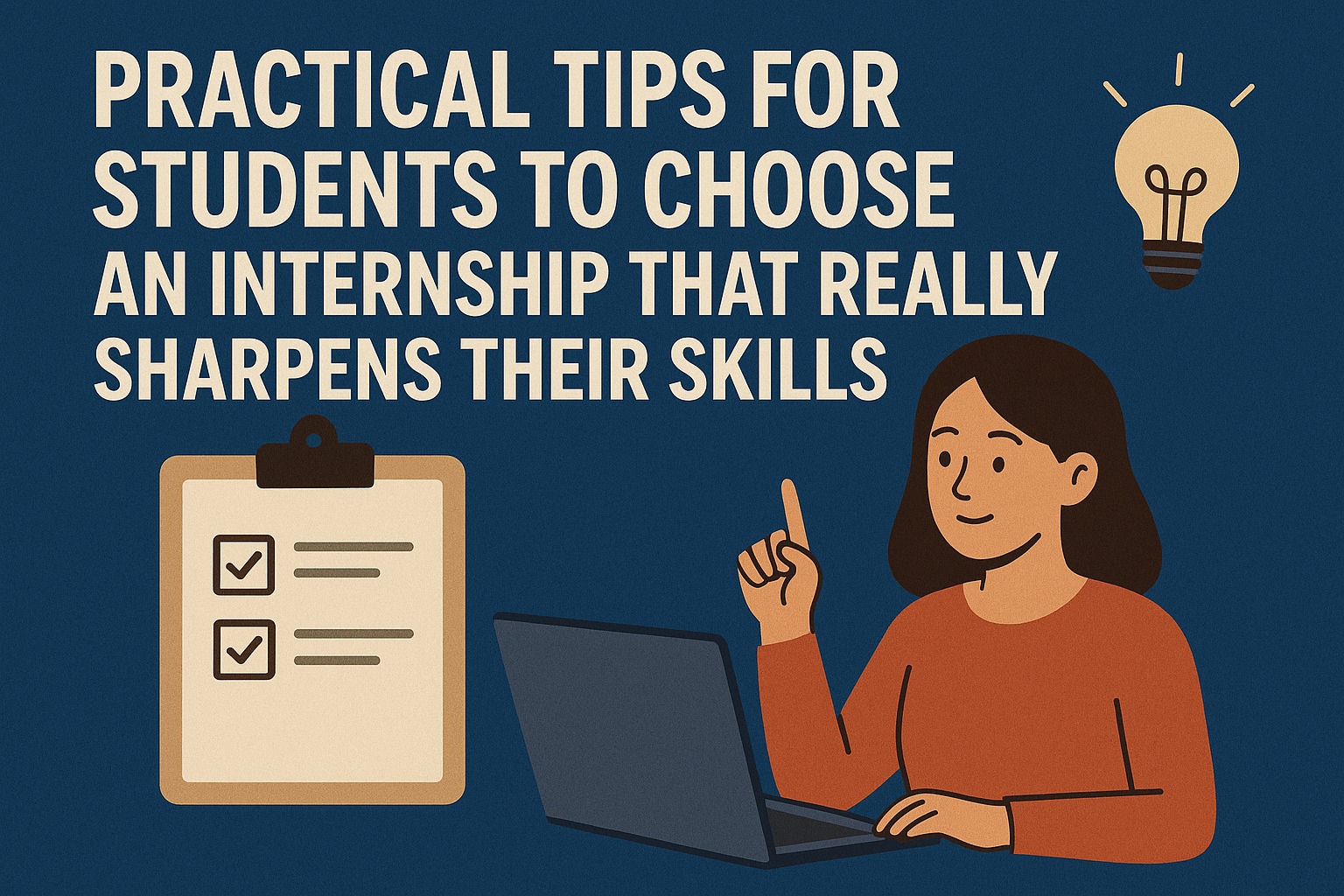 Practical Tips for Students to Choose an Internship That Really ...