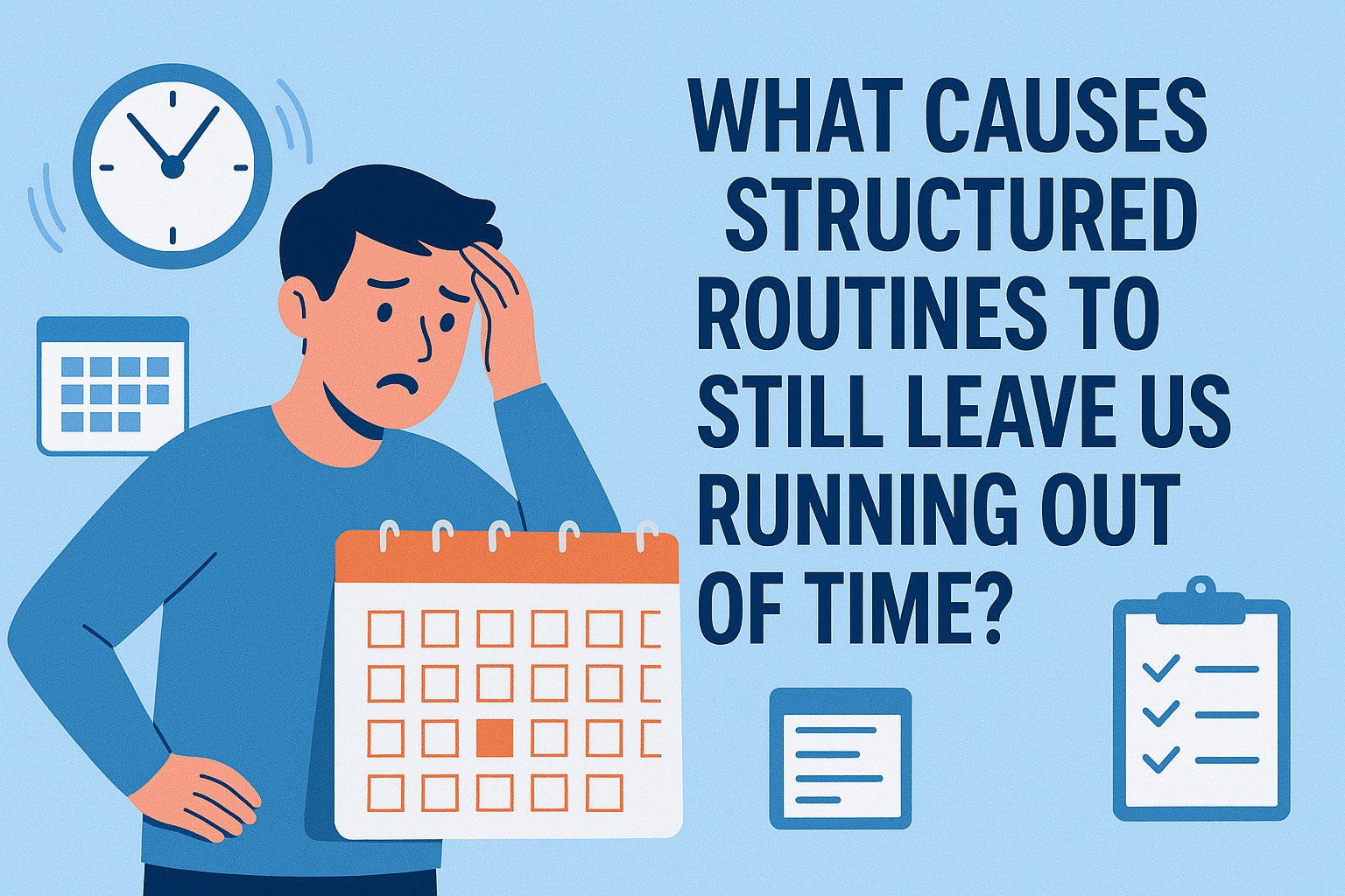 What Causes Structured Routines to Still Leave Us Running Out of Time?