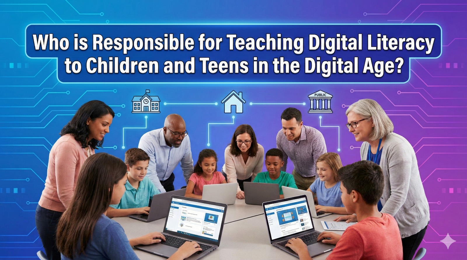 Who is Responsible for Teaching Digital Literacy to Children and Teens ...