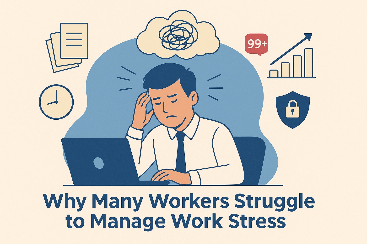Why Many Workers Struggle to Manage Work Stress
