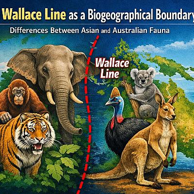 The Wallace Line as a Biogeographical Boundary: Differences Between ...