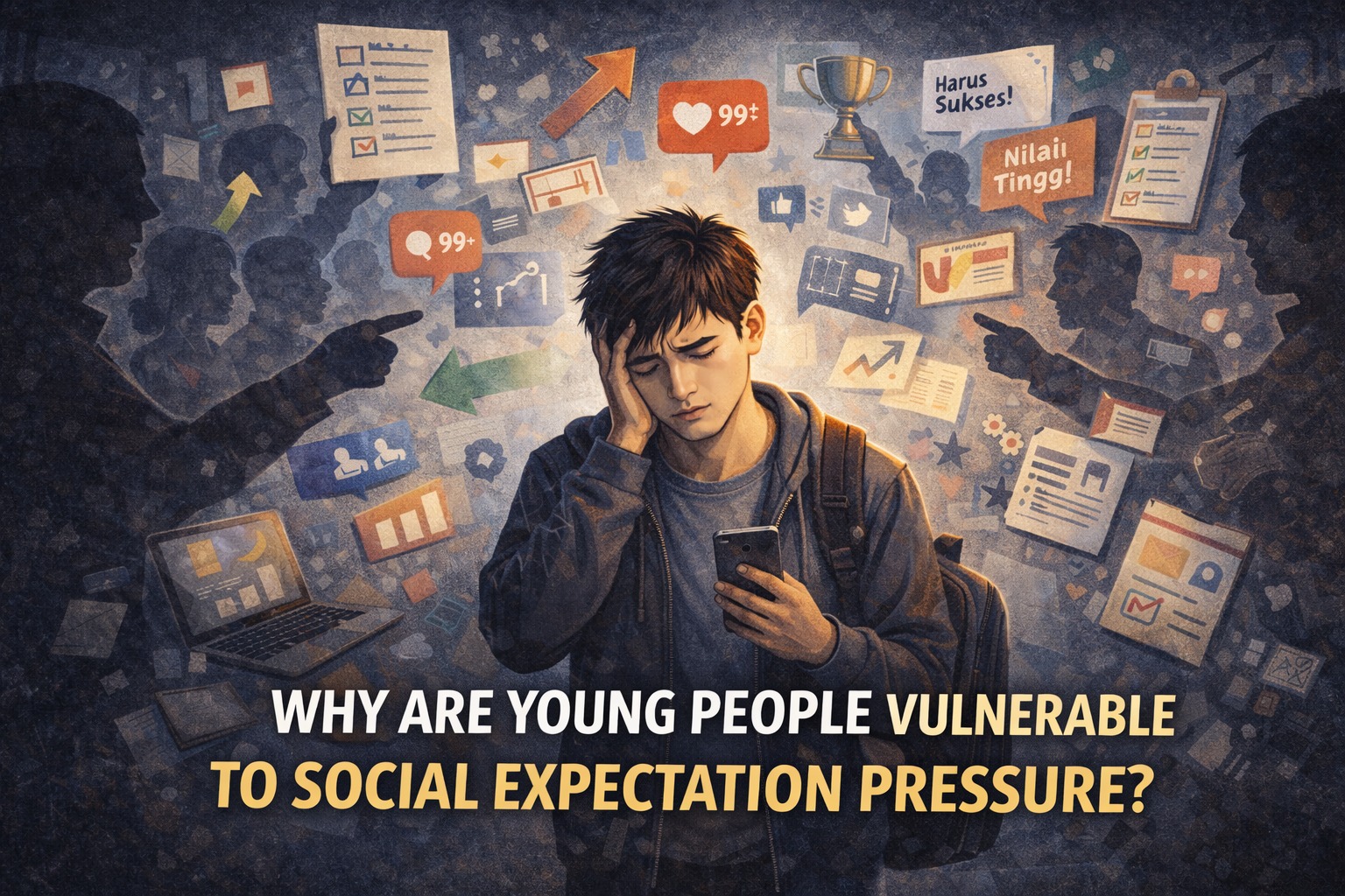 WHY ARE YOUNG PEOPLE VULNERABLE TO SOCIAL EXPECTATION PRESSURE?