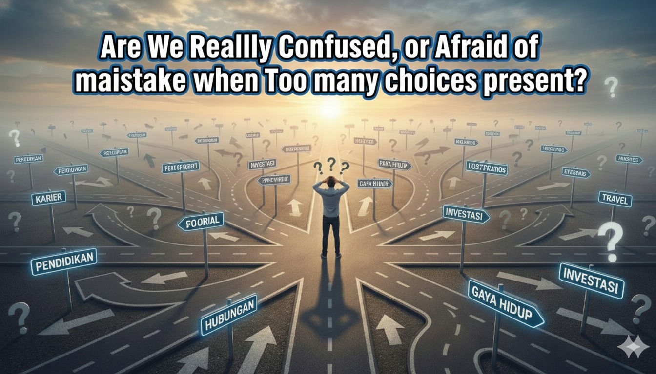 Are We Really Confused, or Afraid of Making a Mistake When Too Many ...