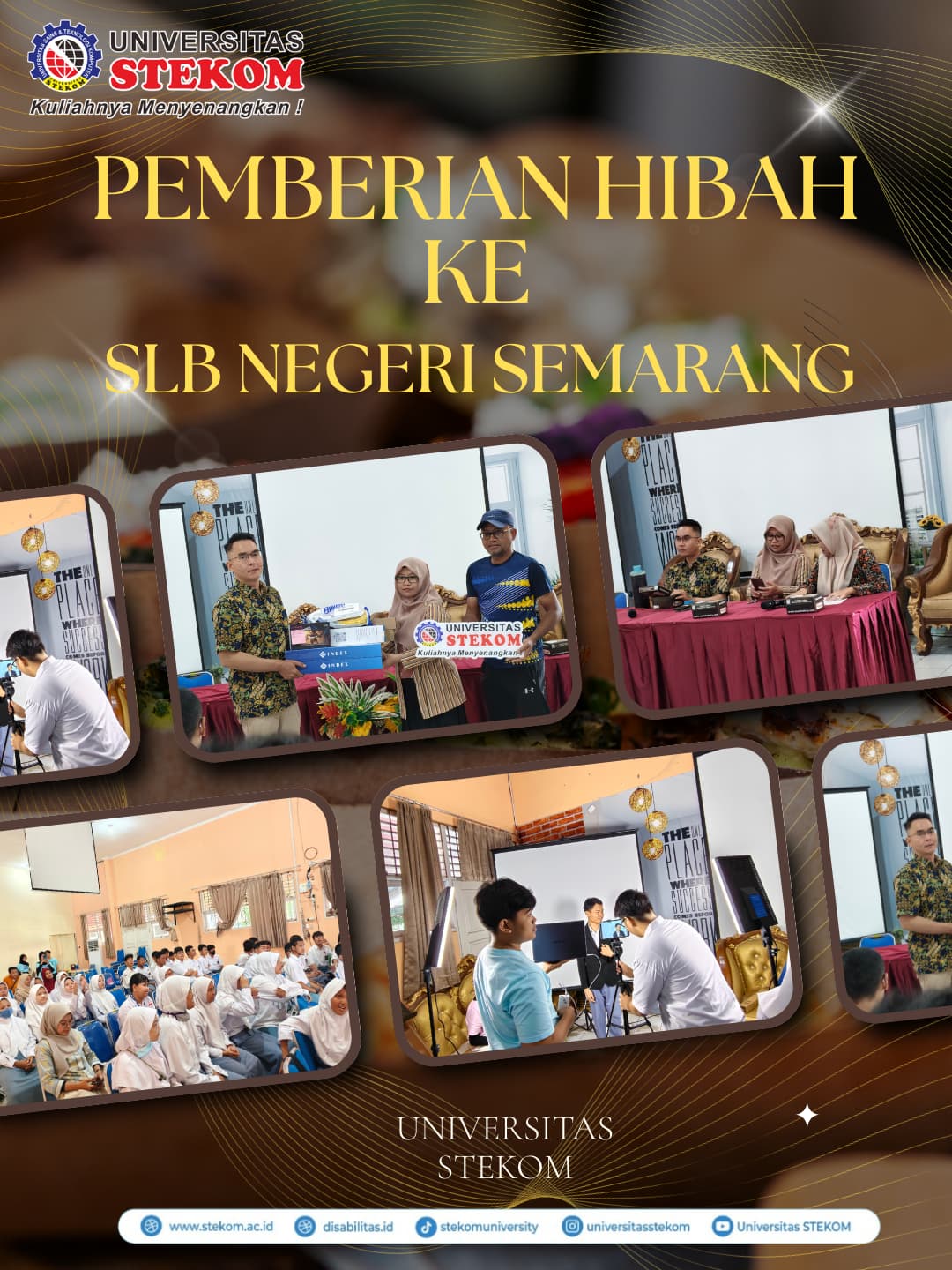Universitas STEKOM Salurkan Hibah Peralatan dan Tetapkan Duta ...