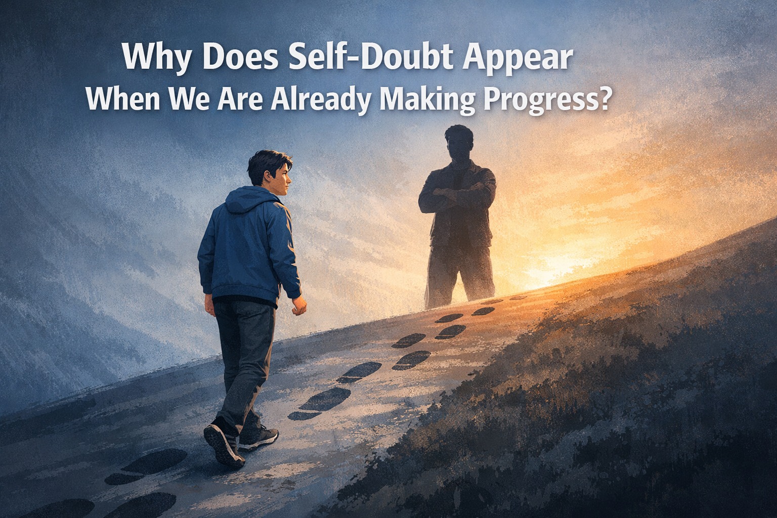 Why Does Self-Doubt Appear When We Are Already Making Progress?