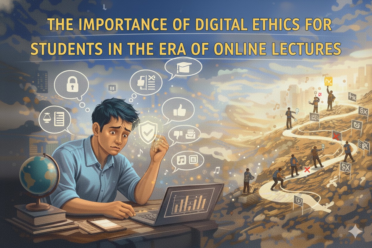 The Importance of Digital Ethics for Students in the Era of Online Lectures