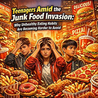 Teenagers Amid the Junk Food Invasion: Why Unhealthy Eating Habits Are ...