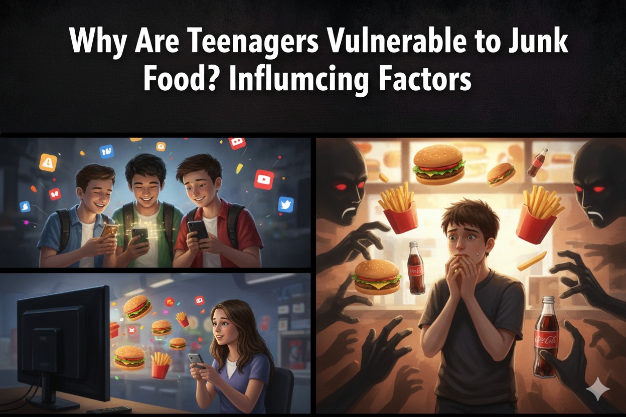 Why Are Teenagers Vulnerable to Junk Food? Influencing Factors