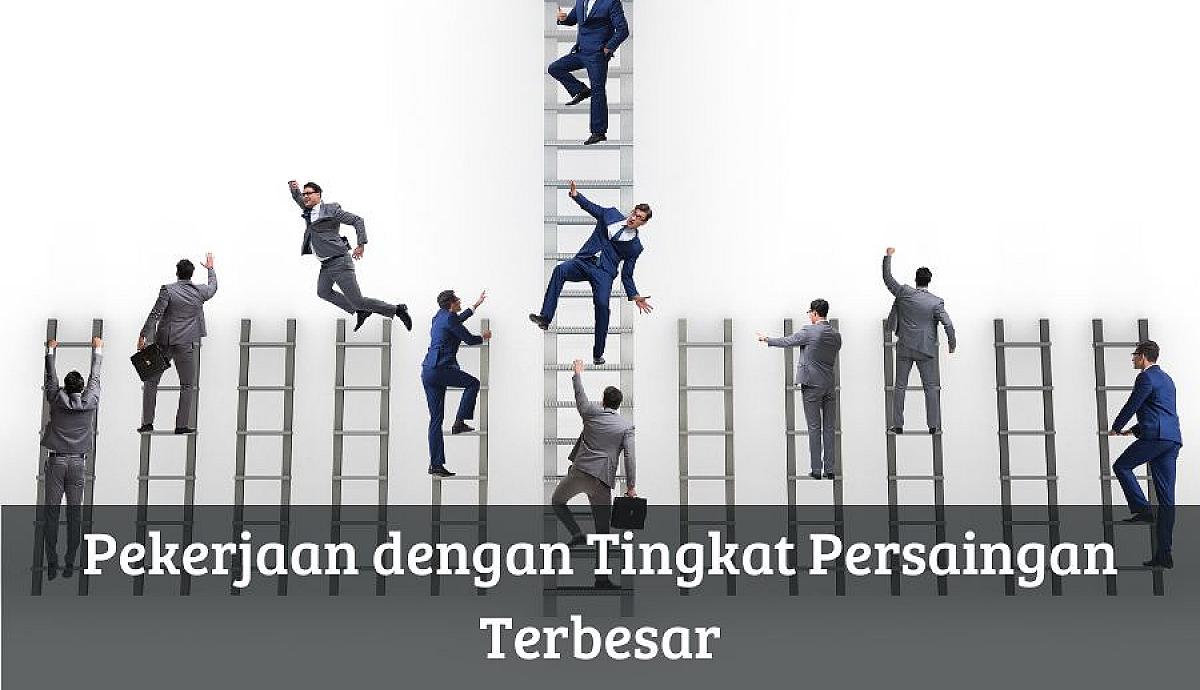 Pekerjaan Dengan Tingkat Persaingan Terbesar