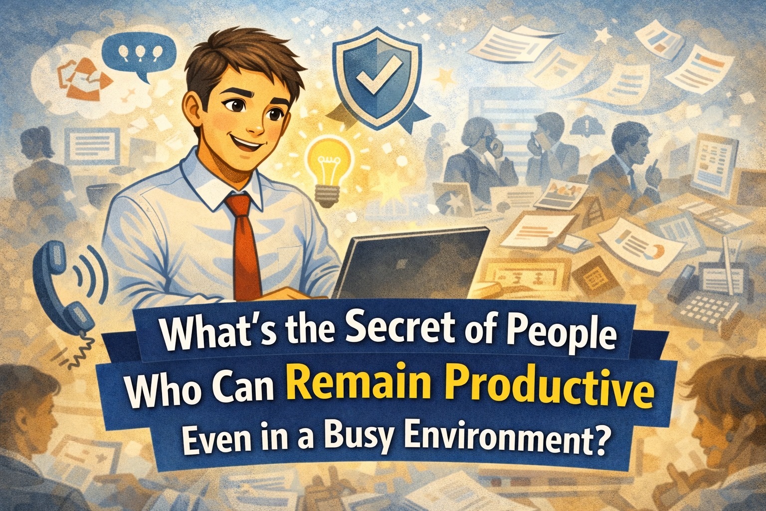 What's the Secret of People Who Can Remain Productive Even in a Busy ...