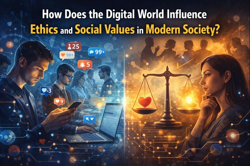 How Does the Digital World Influence Ethics and Social Values in Modern ...