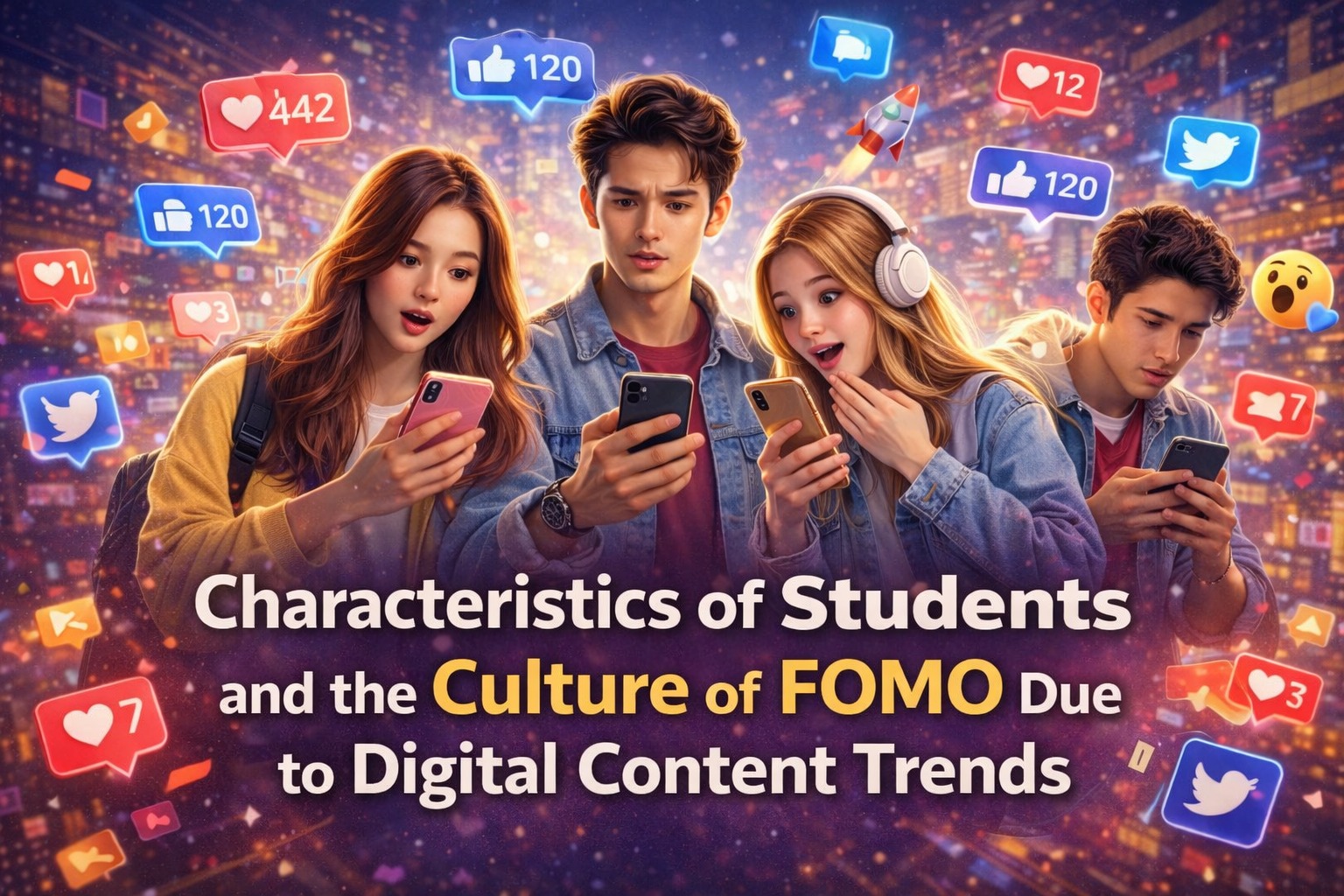 Characteristics of Students and the Culture of FOMO Due to Digital ...