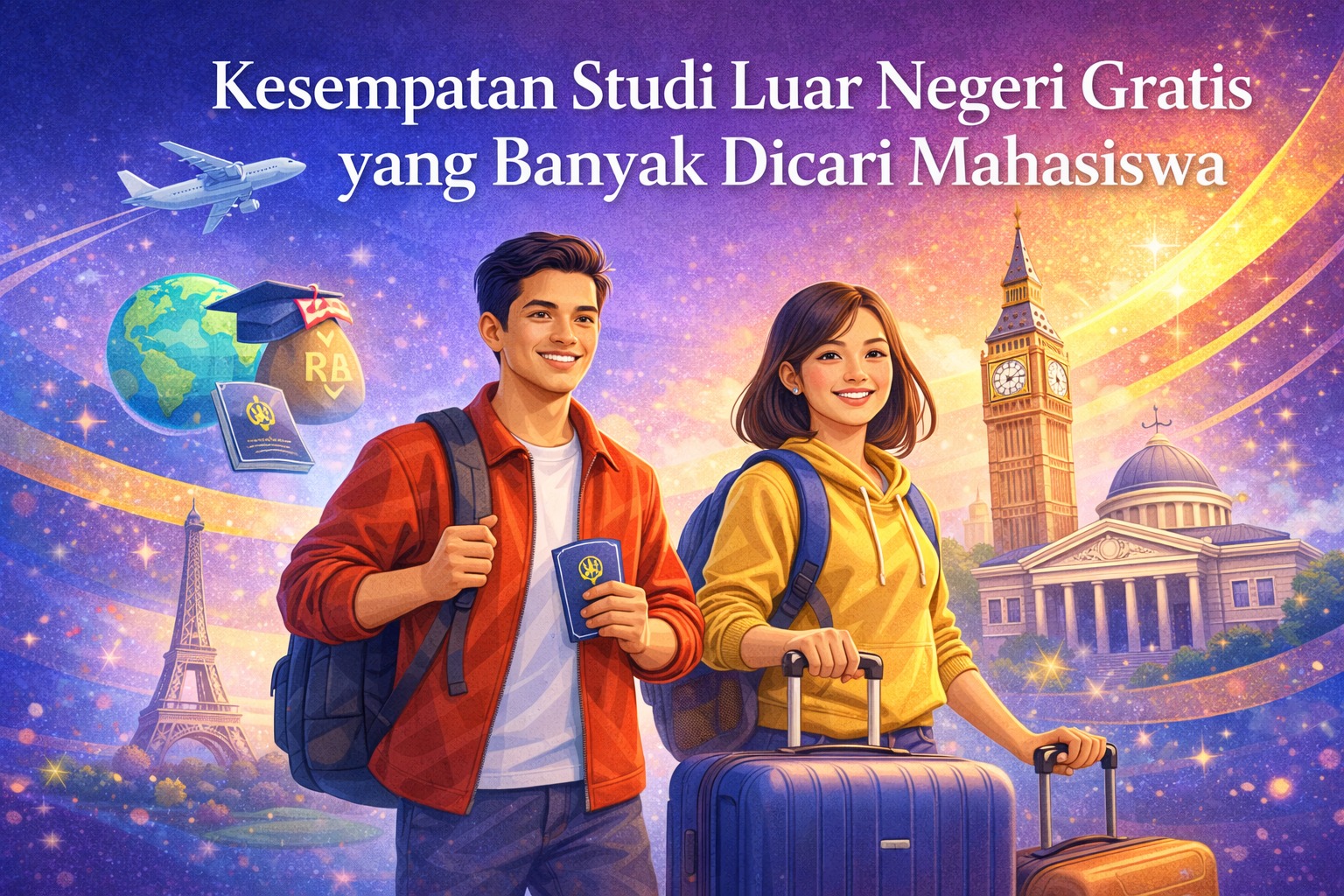 Kesempatan Studi Luar Negeri Gratis yang Banyak Dicari Mahasiswa