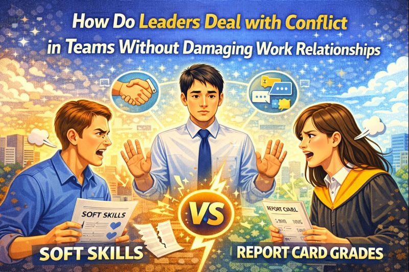 How Do Leaders Deal with Conflict in Teams Without Damaging Work ...