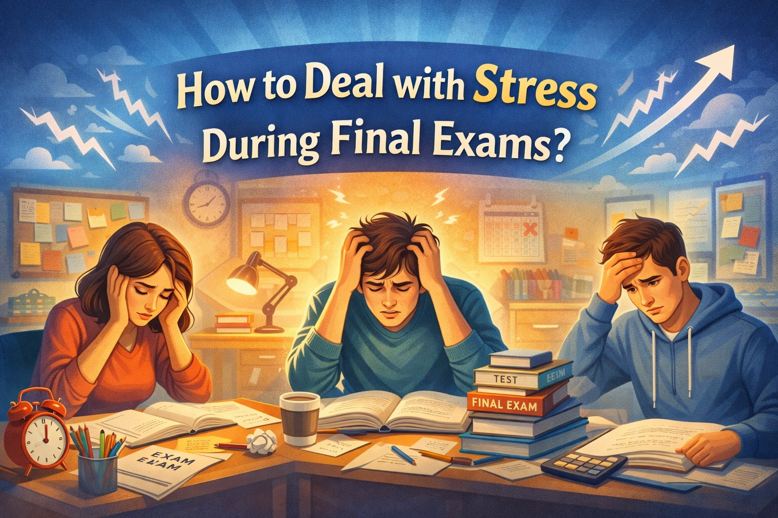 How to Deal with Stress During Final Exams?