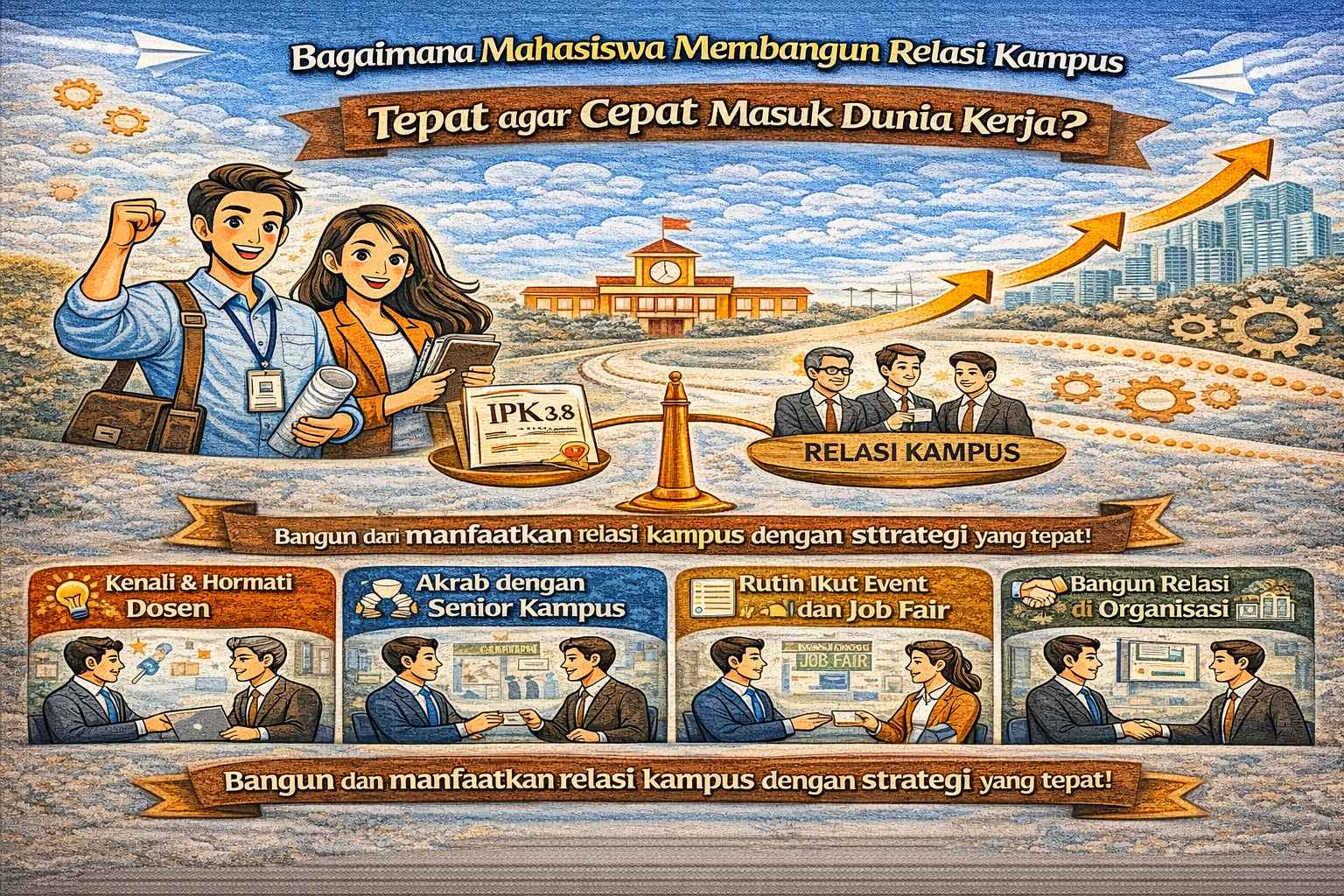 Bagaimana Mahasiswa Membangun Relasi Kampus yang Tepat agar Cepat Masuk ...