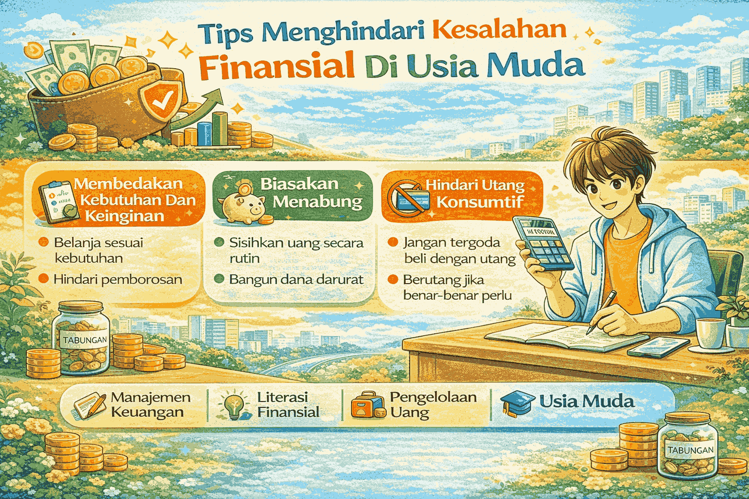 Tips Menghindari Kesalahan Finansial Di Usia Muda