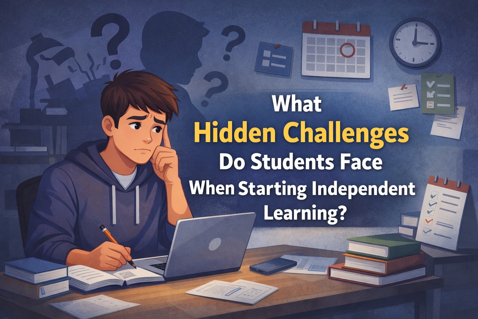 What Hidden Challenges Do Students Face When Starting Independent Learning?