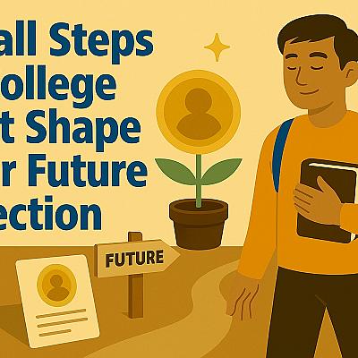 Small Steps in College That Shape Your Future Direction