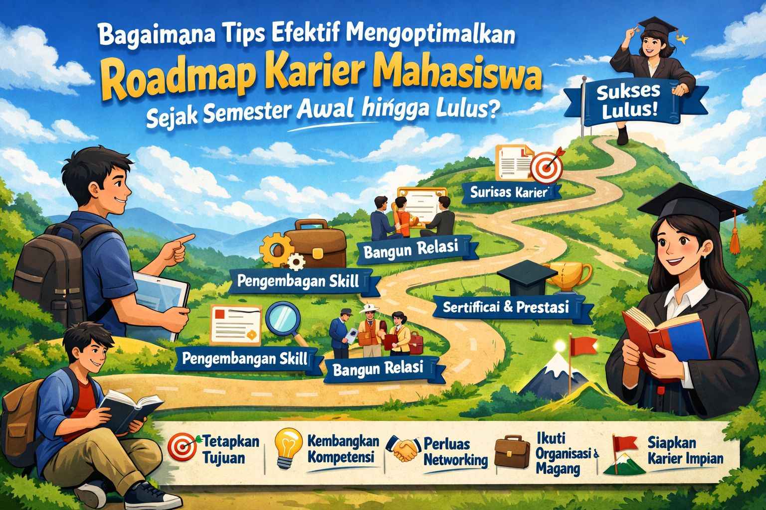 Bagaimana Tips Efektif Mengoptimalkan Roadmap Karier Mahasiswa Sejak ...