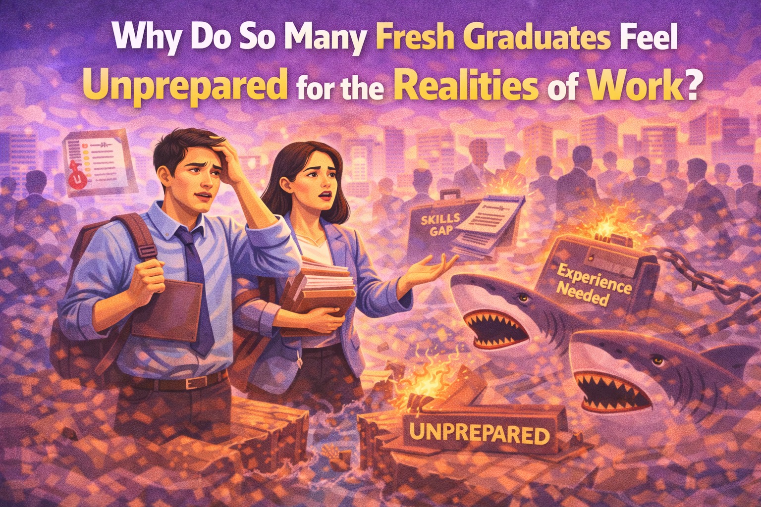 Why Do So Many Fresh Graduates Feel Unprepared for the Realities of Work?