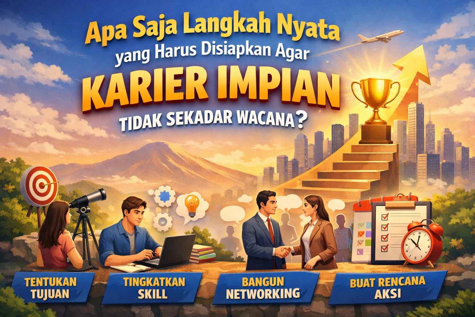 Apa Saja Langkah Nyata yang Harus Disiapkan Agar Karier Impian Tidak ...