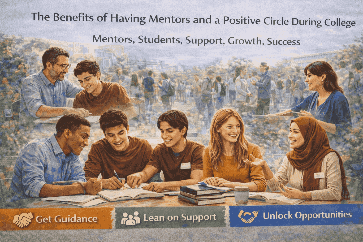 The Benefits of Having Mentors and a Positive Circle During College