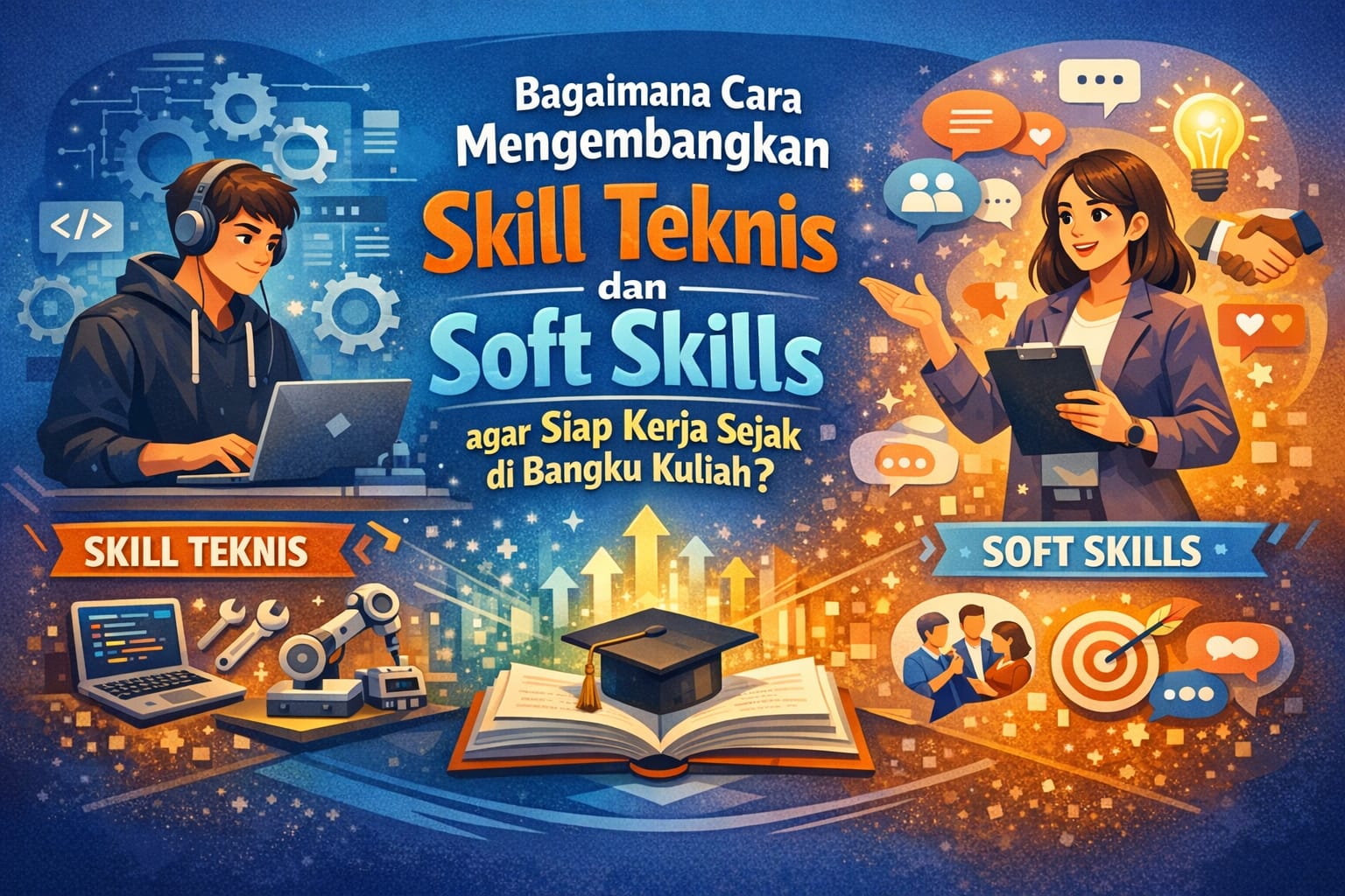 Bagaimana Cara Mengembangkan Skill Teknis dan Soft Skills agar Siap ...