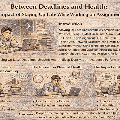 Between Deadlines and Health: The Impact of Staying Up Late While ...
