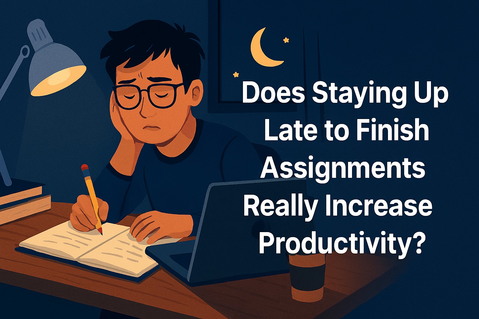Does Staying Up Late to Finish Assignments Really Increase Productivity?