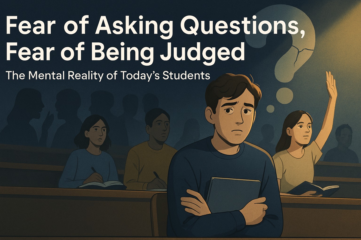 Fear of Asking Questions, Fear of Being Judged The Mental Reality of ...