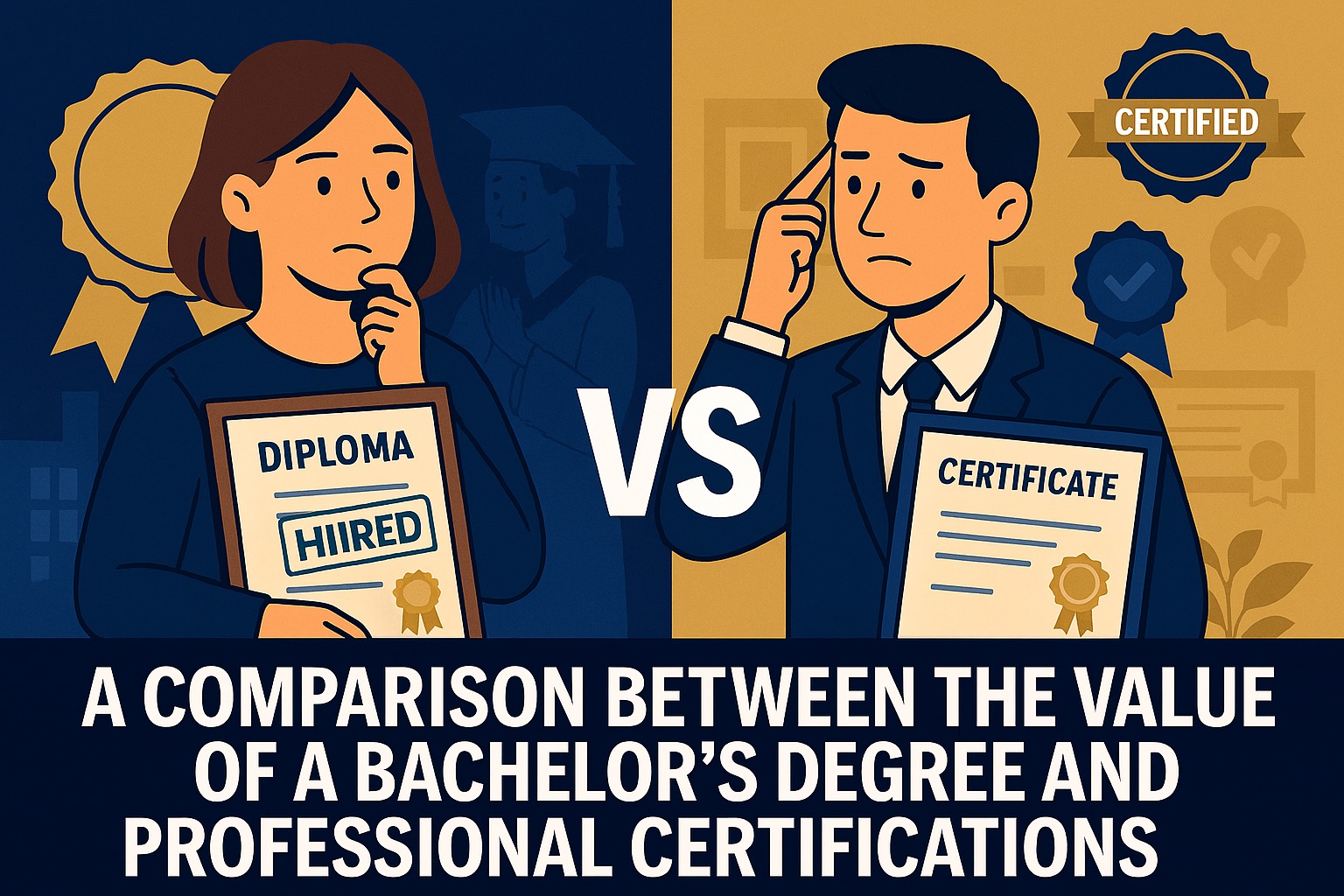 A Comparison Between the Value of a Bachelor’s Degree and Professional ...
