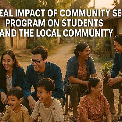 The Real Impact of Community Service Program on Students and the Local ...