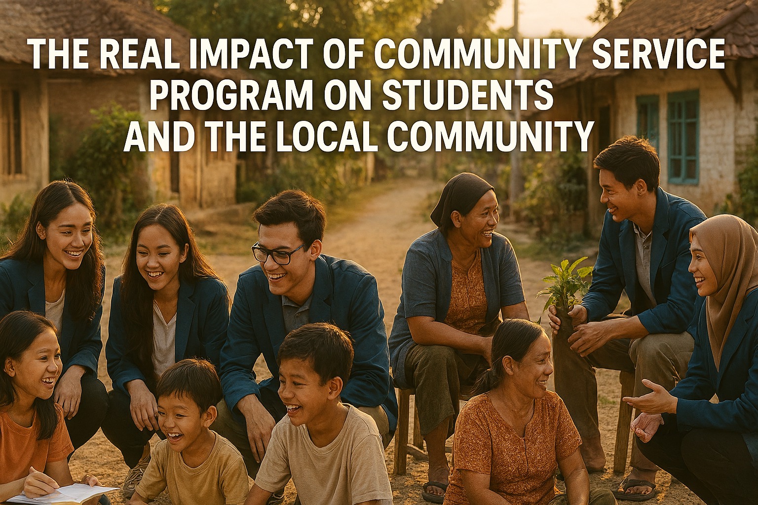 The Real Impact of Community Service Program on Students and the Local ...