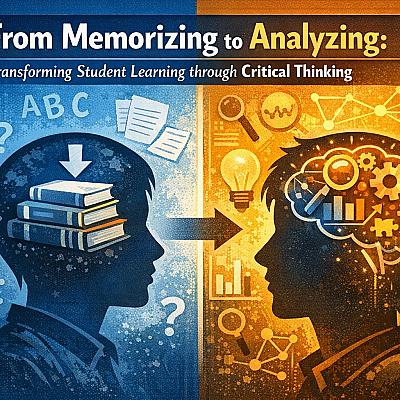 From Memorizing to Analyzing Transforming Student Learning through ...