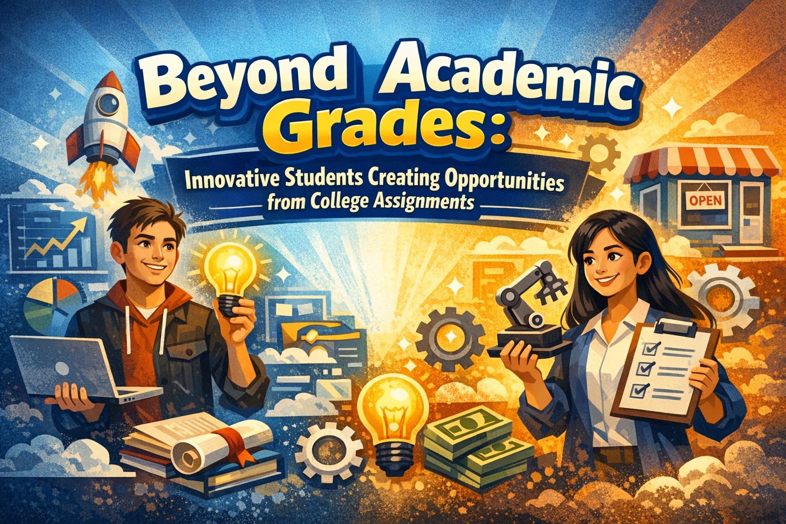 Beyond Academic Grades: Innovative Students Creating Opportunities from ...