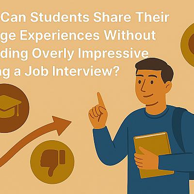 How Can Students Share Their College Experiences Without Sounding ...